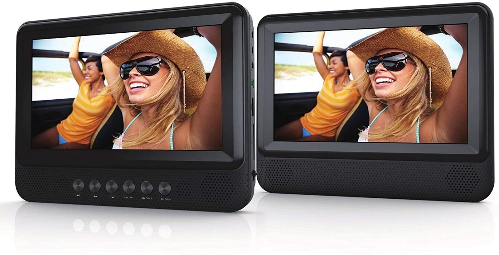 Like New!! Sylvania SDVD7751-B 7" Dual Screen DVD Player | USA Pawn