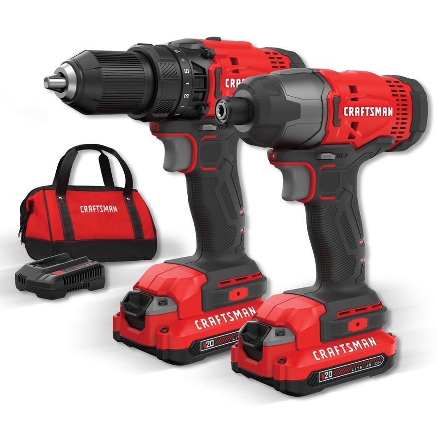 New!! Craftsman 20V Lithium Ion Combo Kit | USA Pawn
