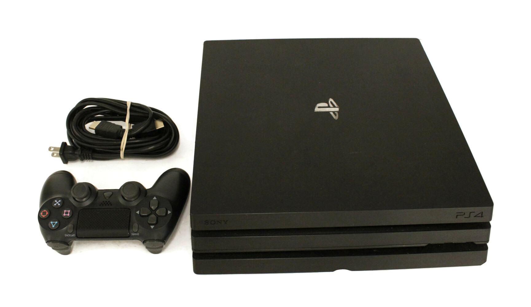 Sony PlayStation 4 PS4 Pro 1TB Black Gaming Console CUH-7215B With ...