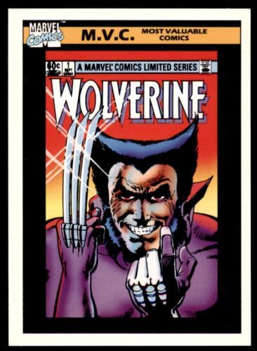 1990 Limited Series 1 Wolverine Most Valuable Comics Card #133 | USA Pawn