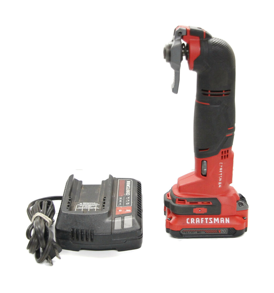 Craftsman CMCE500 V20 20V MAX Cordless Oscillating Multi-Tool Power ...