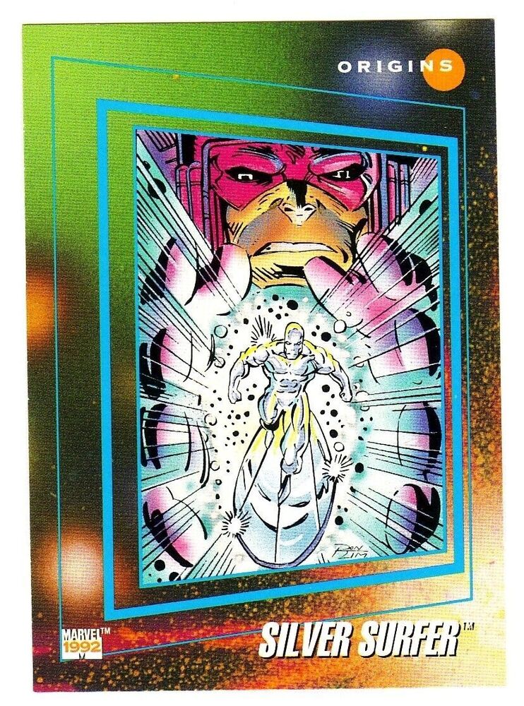 1992 MARVEL UNIVERSE #163 SILVER SURFER | USA Pawn