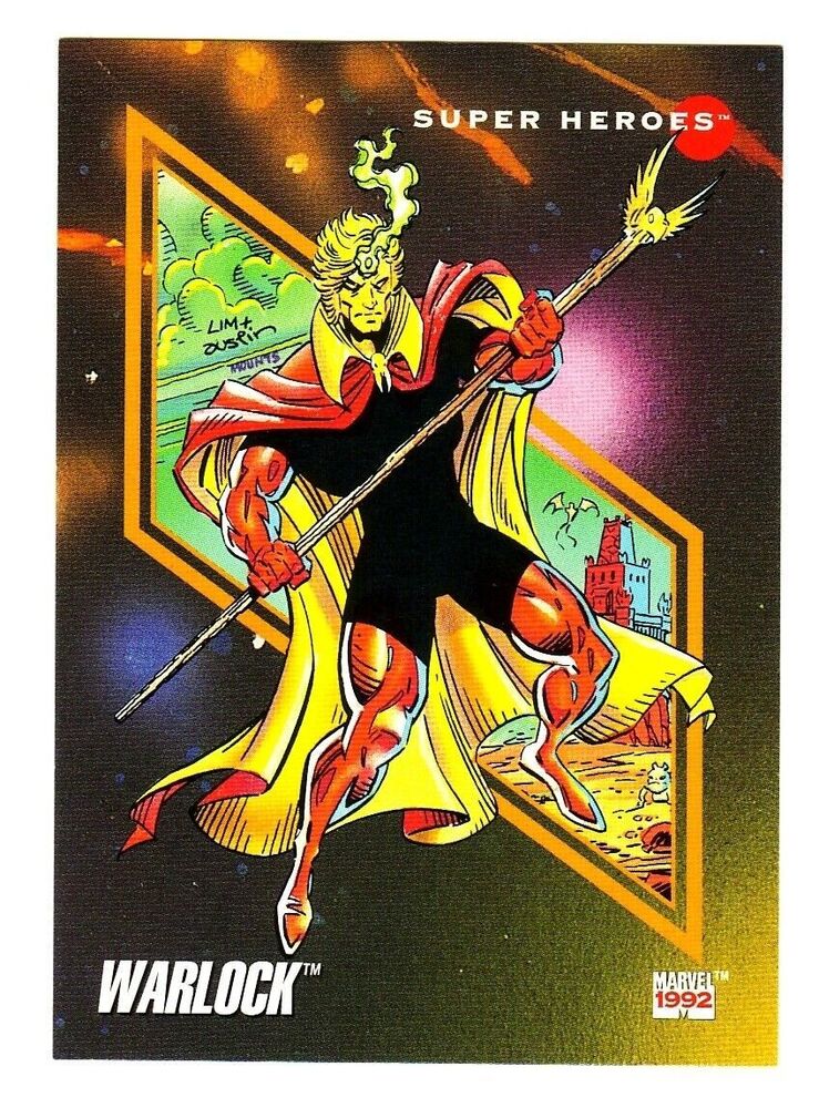1992 Marvel Warlock #36 | USA Pawn