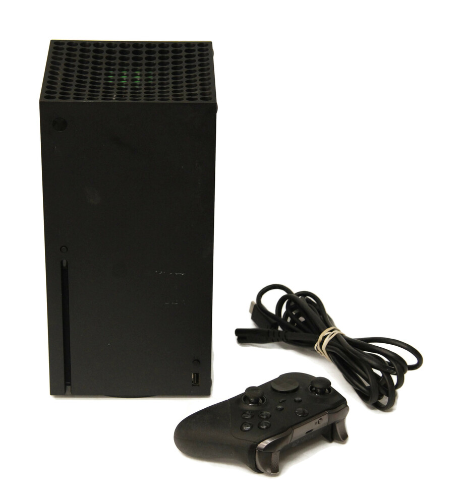 Microsoft Xbox Series X Home Video Game System Console With Controller ...