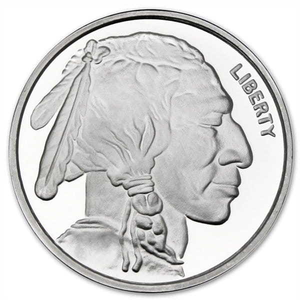 1 Oz Silver Buffalo Round | USA Pawn