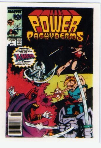 1991 Marvel Power Pachyderms #68 | USA Pawn