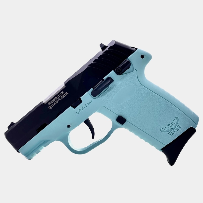 SCCY CPX-1 Blue/Black Finish 9mm Cal. Semi-Automatic Pistol NEW! | USA Pawn