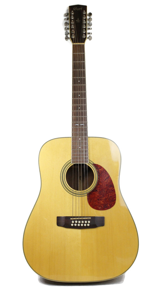Cort Earth 200/12 12 - String Acoustic Guitar Natural Finish Made In ...