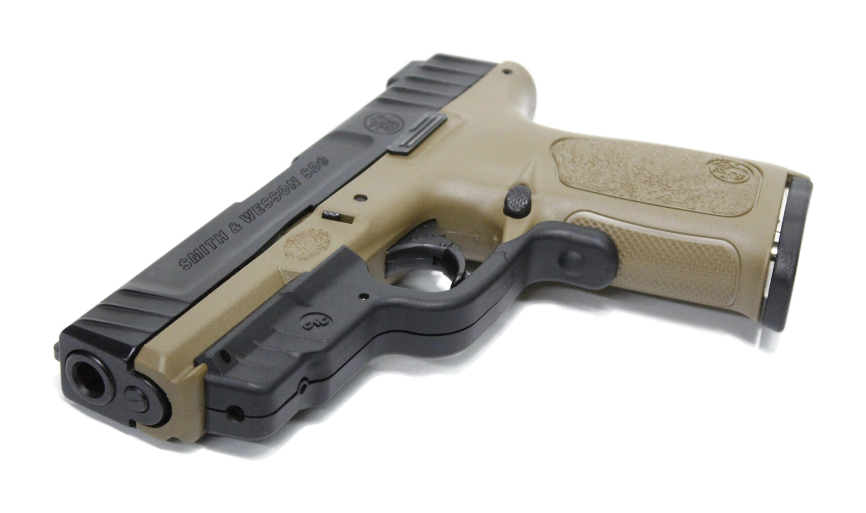 Smith & Wesson SD9 Semi - Automatic 9mm Handgun With Crimson Trace ...