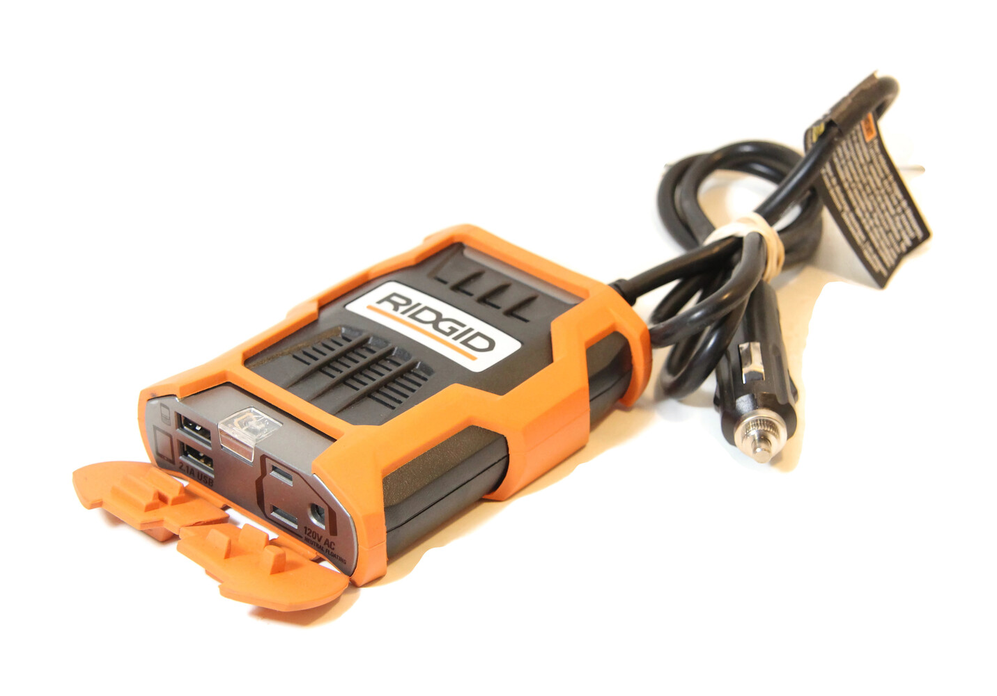 RIDGID RD97100 Car Power Inverter 100 Watt Portable 2 USB 120v | USA Pawn