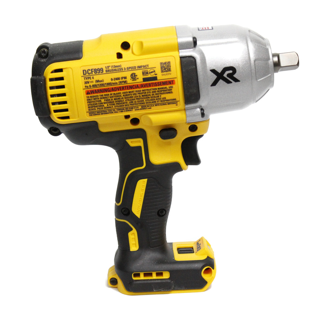 Dewalt DCF899 1/2" Brushless 3 - Speed Cordless Impact 20V Li-Ion ...
