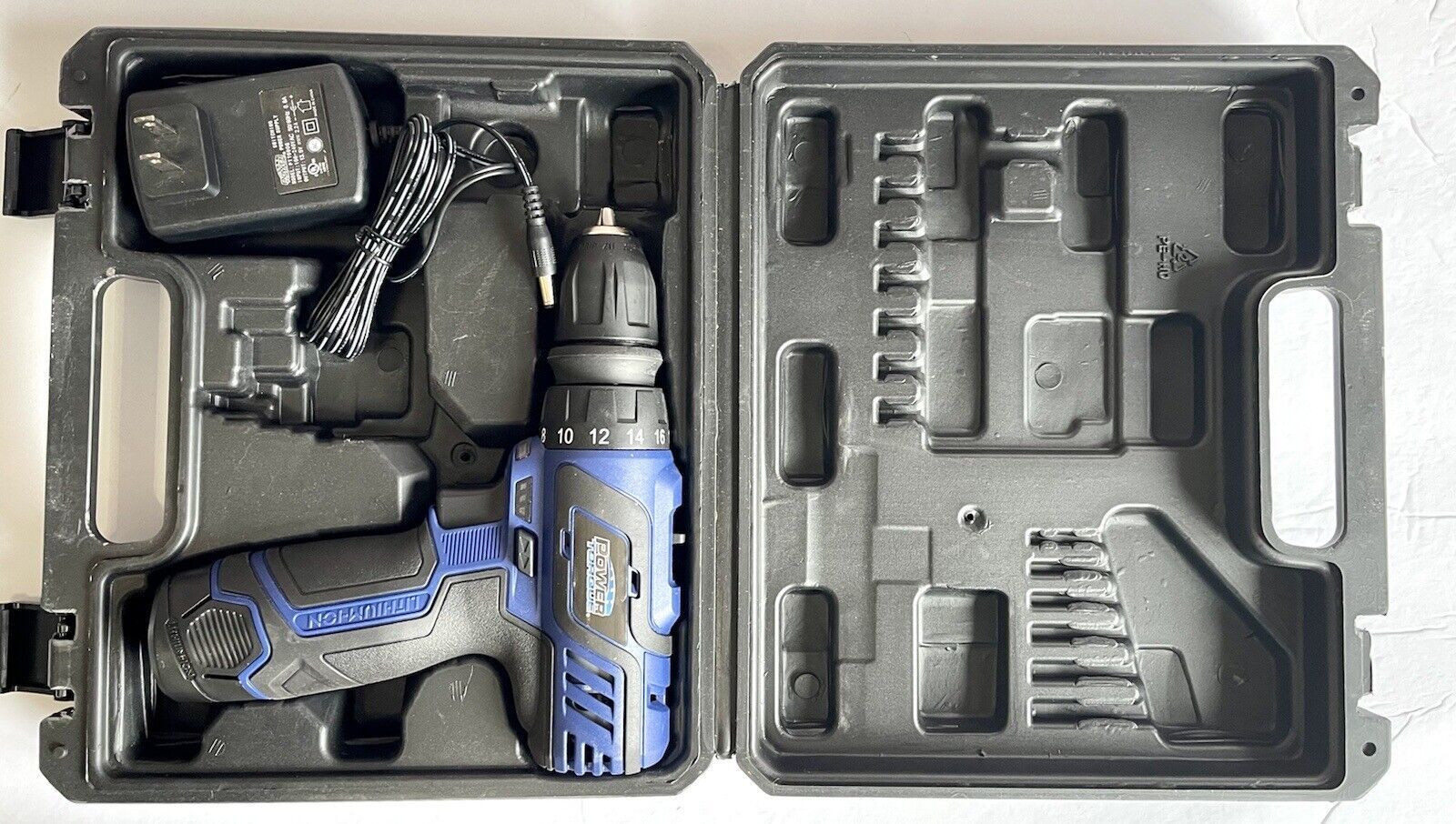 Power Torque PTT0001 12 Volt 2- In- 1 Lithium Ion Drill Driver | USA Pawn