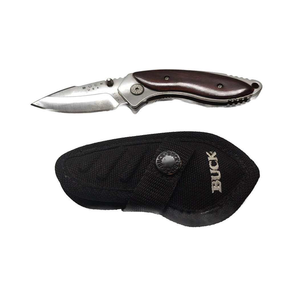 Buck 270 Folding Knife W/ Sheath | USA Pawn