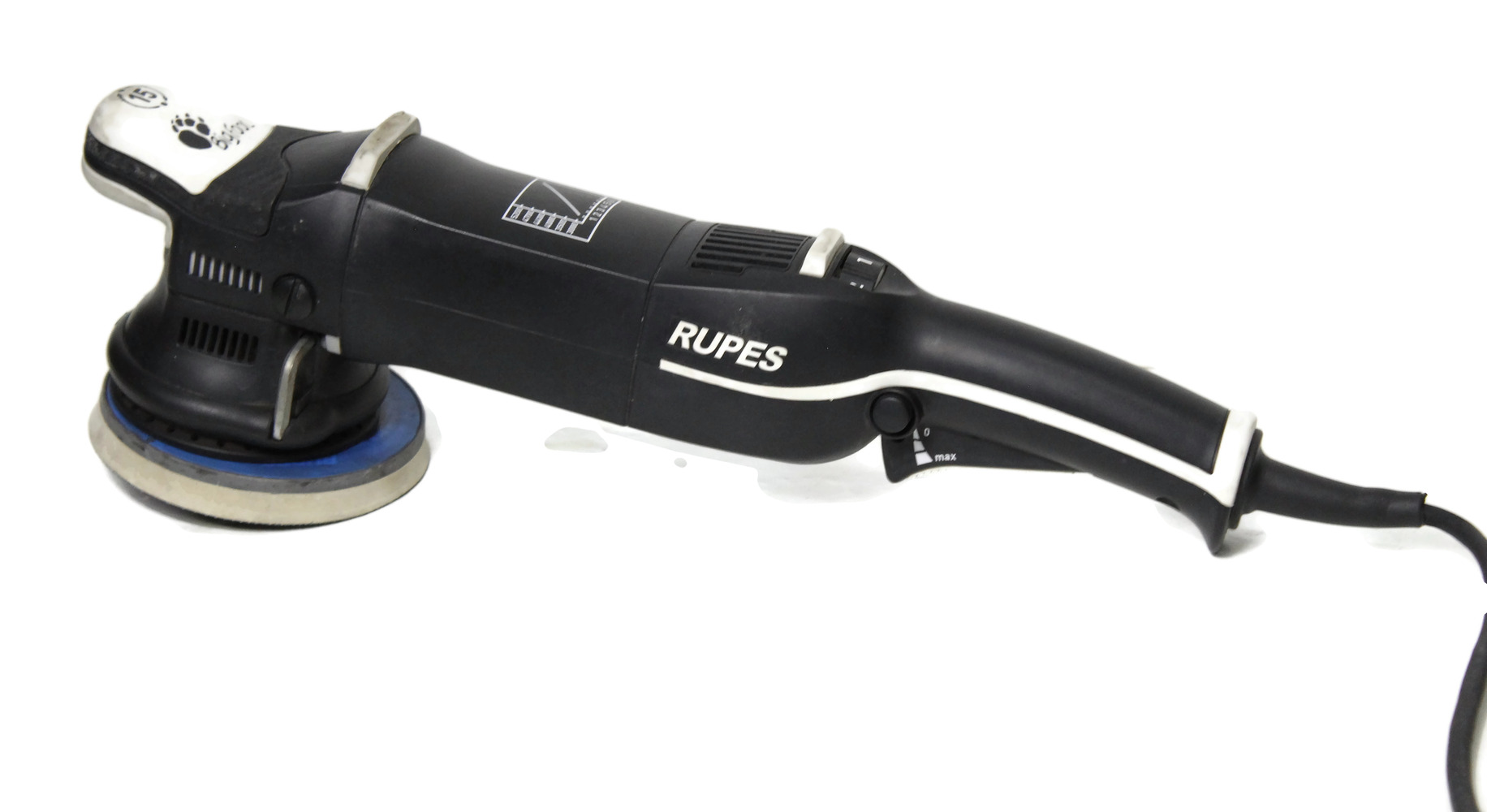 Rupes Lhr15 Iii Black Corded Random Orbital Polisher Mark 3 Bigfoot ...