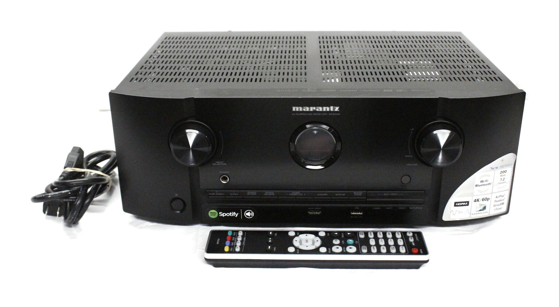 Marantz SR5009 AV 7.2 Channel Home Theater 4K Stereo Surround Sound ...
