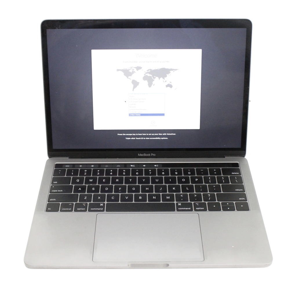 Apple Macbook Pro 13 Inch 2019 Touchbar 128GB 8GB 1.4Ghz Intel i5 MacOS ...