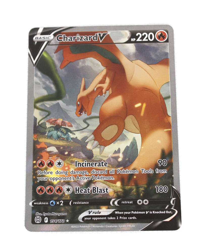 Brilliant Stars Charizard V Alternate Full Art 154/172 Ultra Rare ...