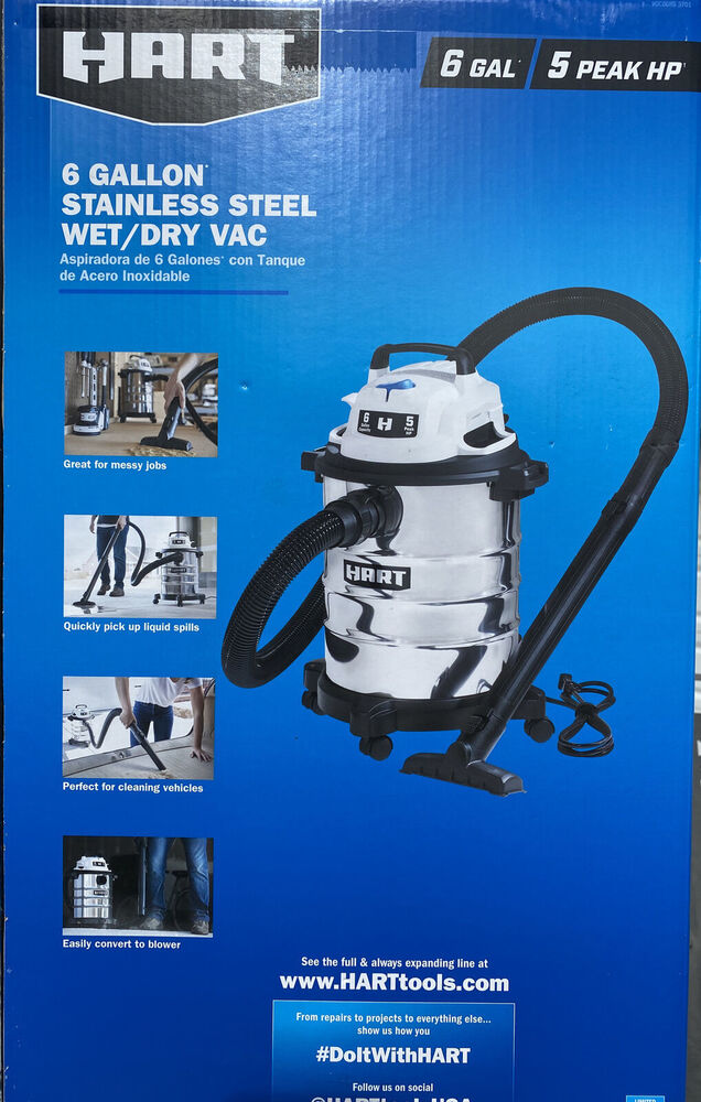 Hart 6 Gallon Wet/Dry Vac | USA Pawn