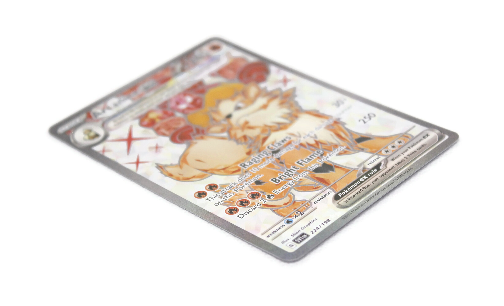 Arcanine ex - 224/198 - SV01: Scarlet & Violet Base Set Pokemon Trading ...