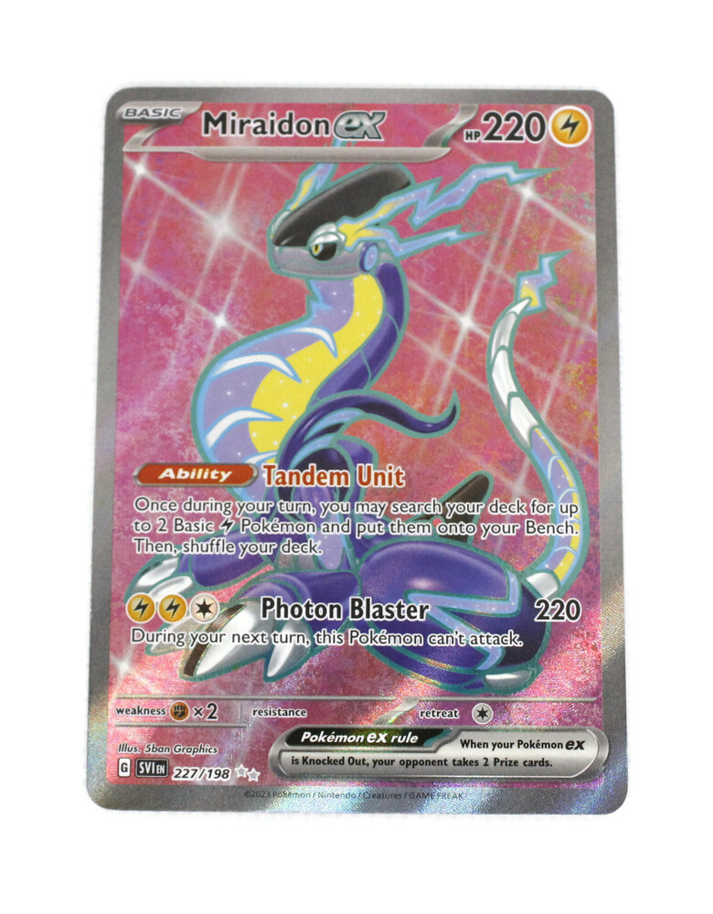 Miraidon ex - 227/198 - SV01: Scarlet & Violet Base Set Pokemon Trading ...