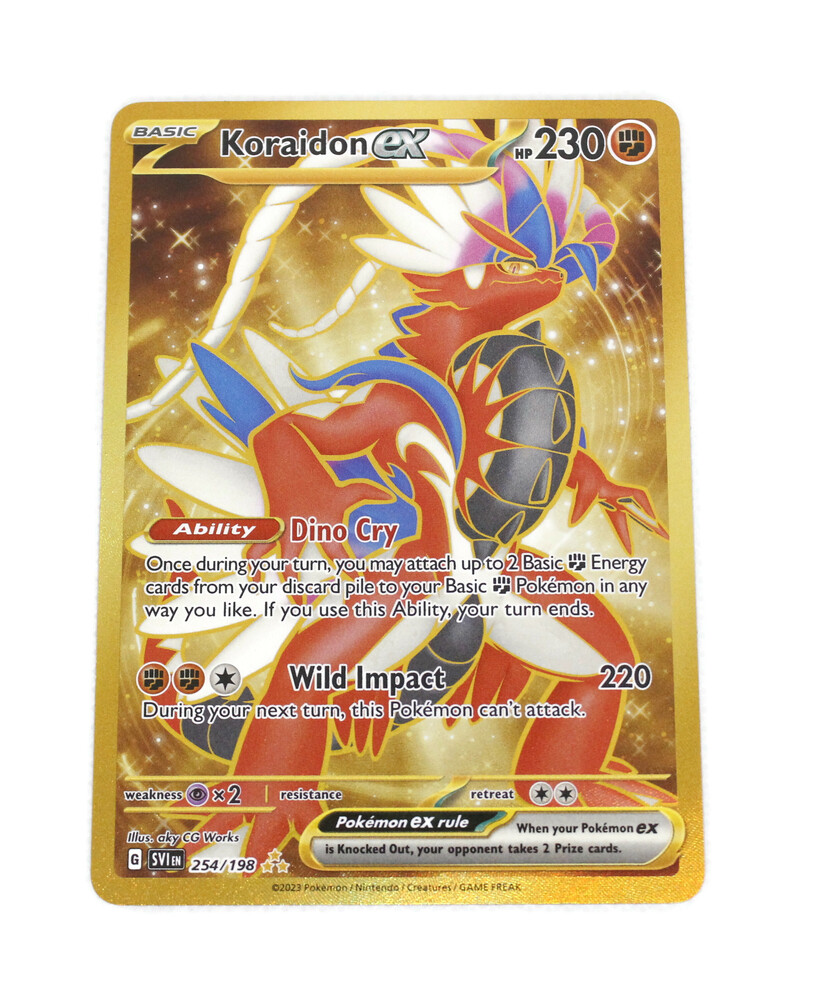 Koraidon ex - 254/198 - SV01: Scarlet & Violet Base Set Pokemon Trading ...