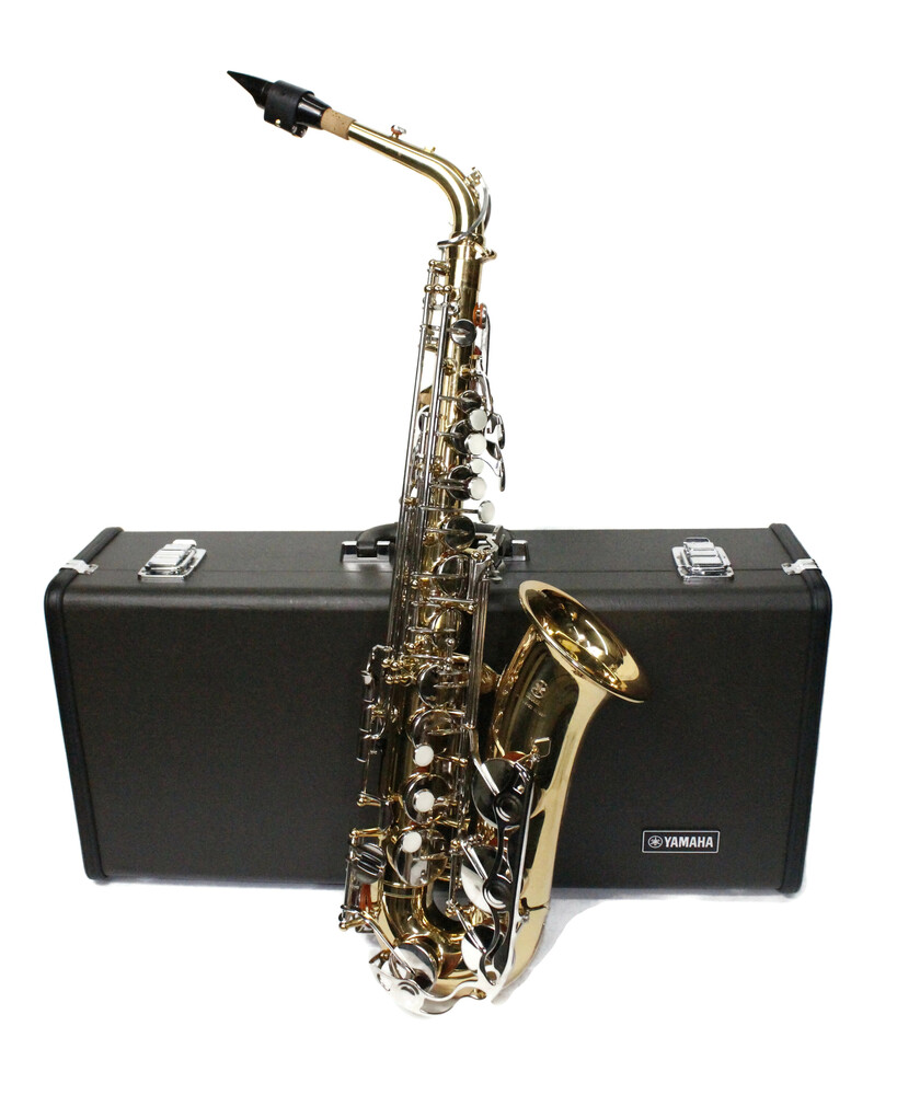 Yamaha YAS-26 Eb Alto Saxophone Two Tone Finish With Original Yamaha ...