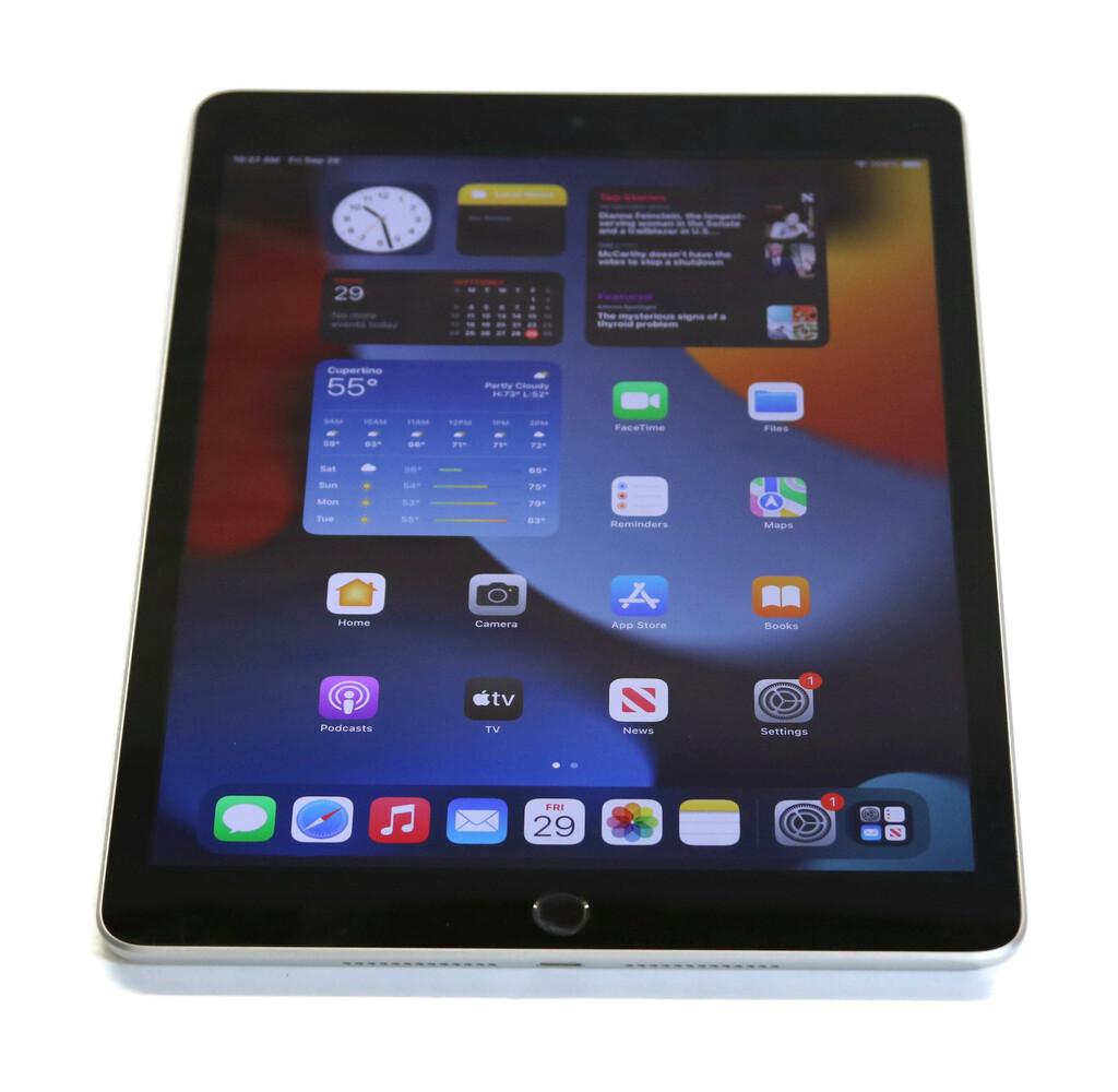 Apple iPad 9th Generation MK2L3LL/A A2602 Tablet 64GB 10.2 Inch Silver ...