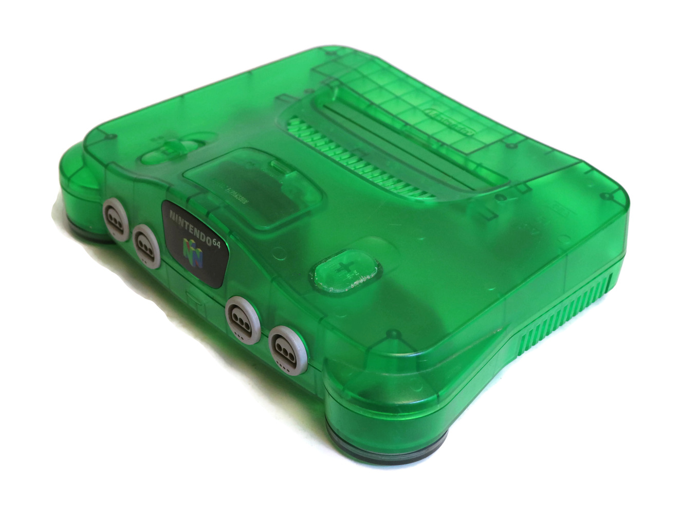 Nintendo 64 NUS-001 N64 Authentic Video Game Console System Jungle ...