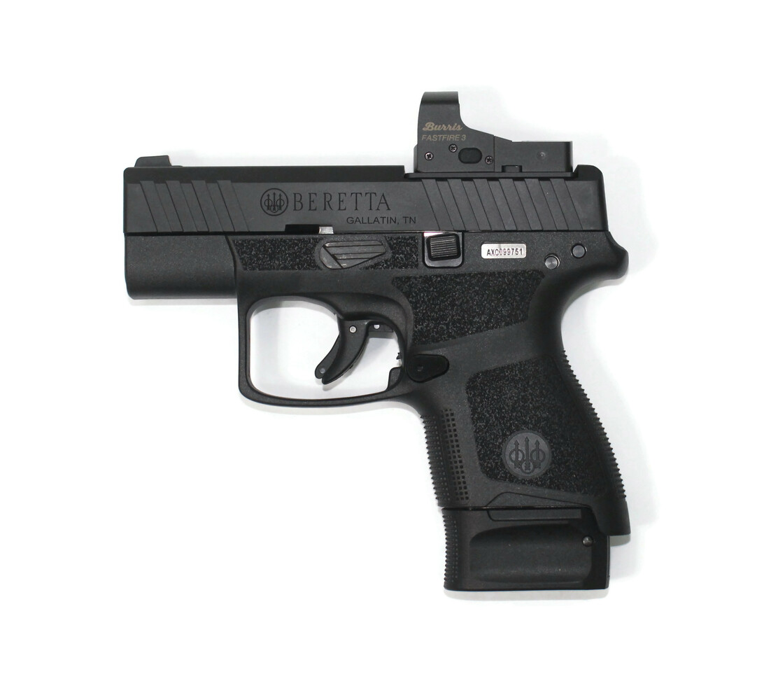 BERETTA apx-a1 Carry Compact 9mm Semi Auto Pistol with Burris Optic ...