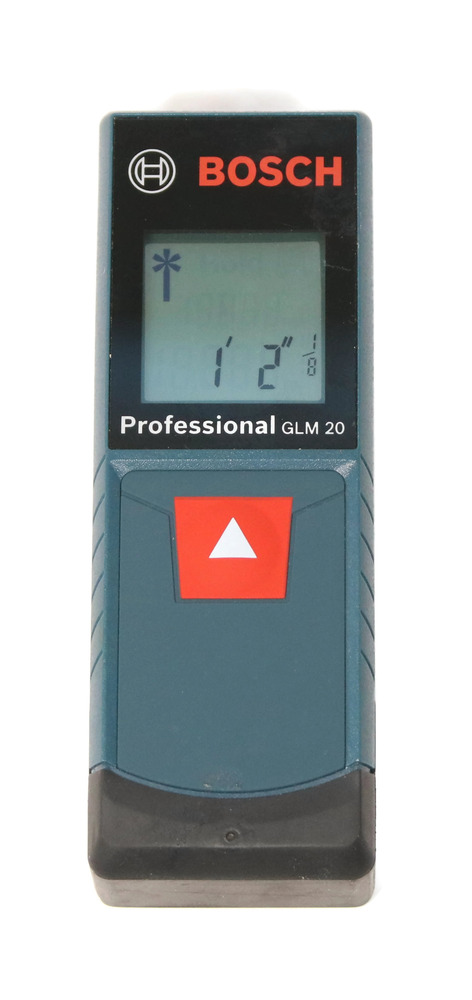 Bosch Professional GLM 20 Red Laser Pointer 65ft Digital Tape Measure ...