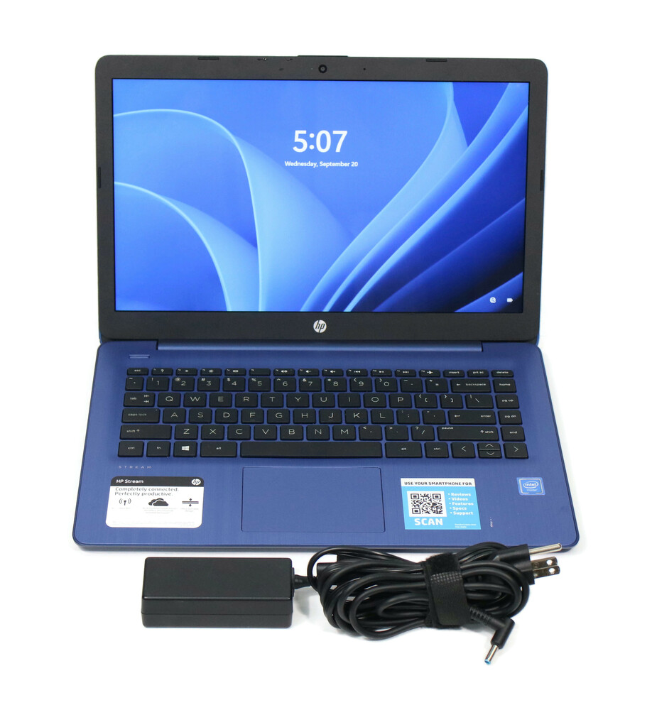 HP 14-cb171wm Laptop Computer 64GB 4GB Intel Celeron N4000 1.10Ghz ...
