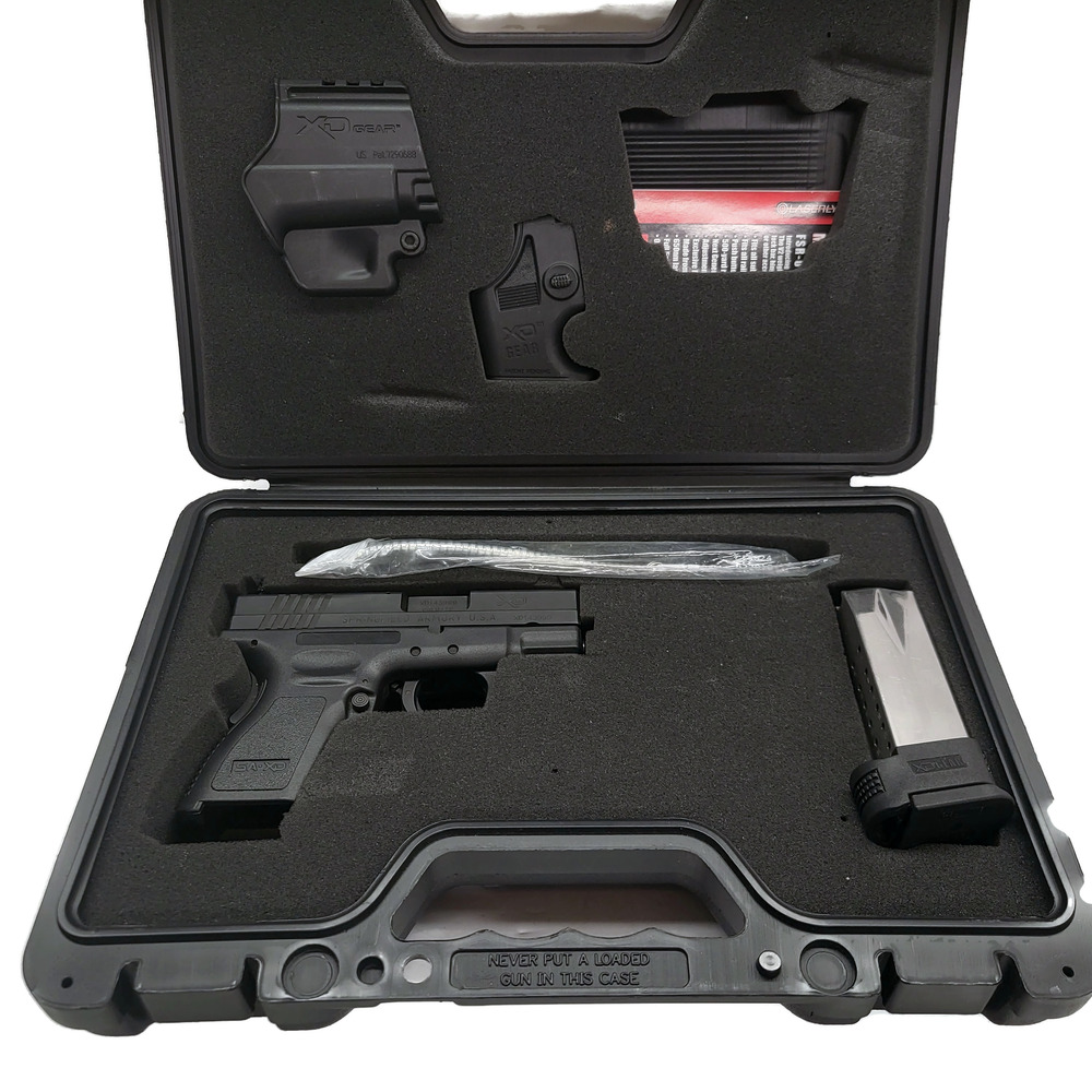 Springfield Armory 9mm Semi Auto Pistol W/ Hard Case and Extra Magazine ...