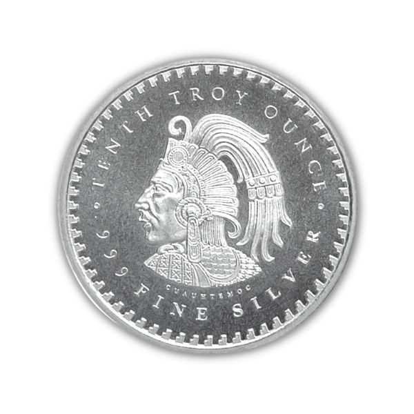 Aztec Calendar Tenth Troy Ounce Silver | USA Pawn