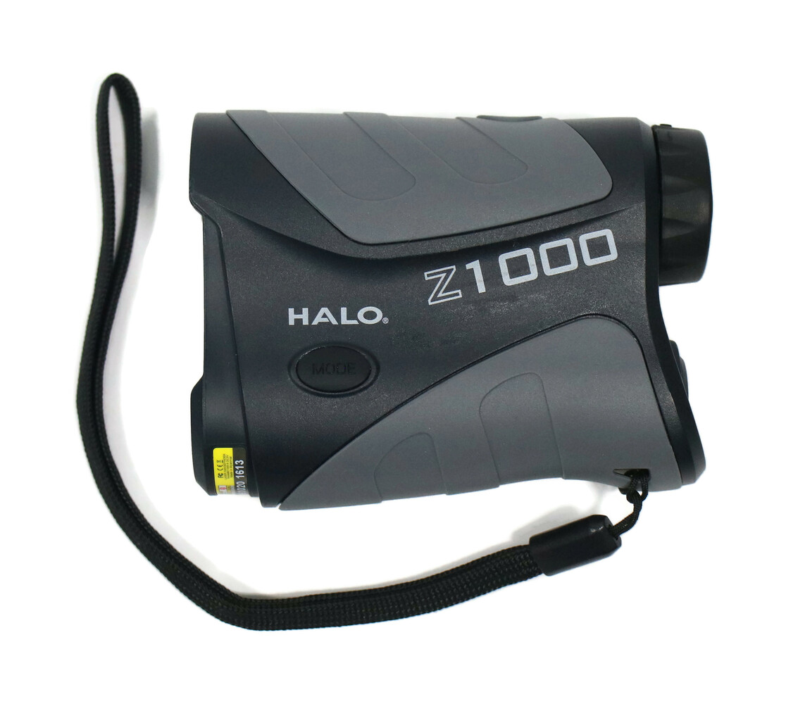 HALO Z1000 Hunting Rangefinder 6X Magnification 22mm Objective Black ...