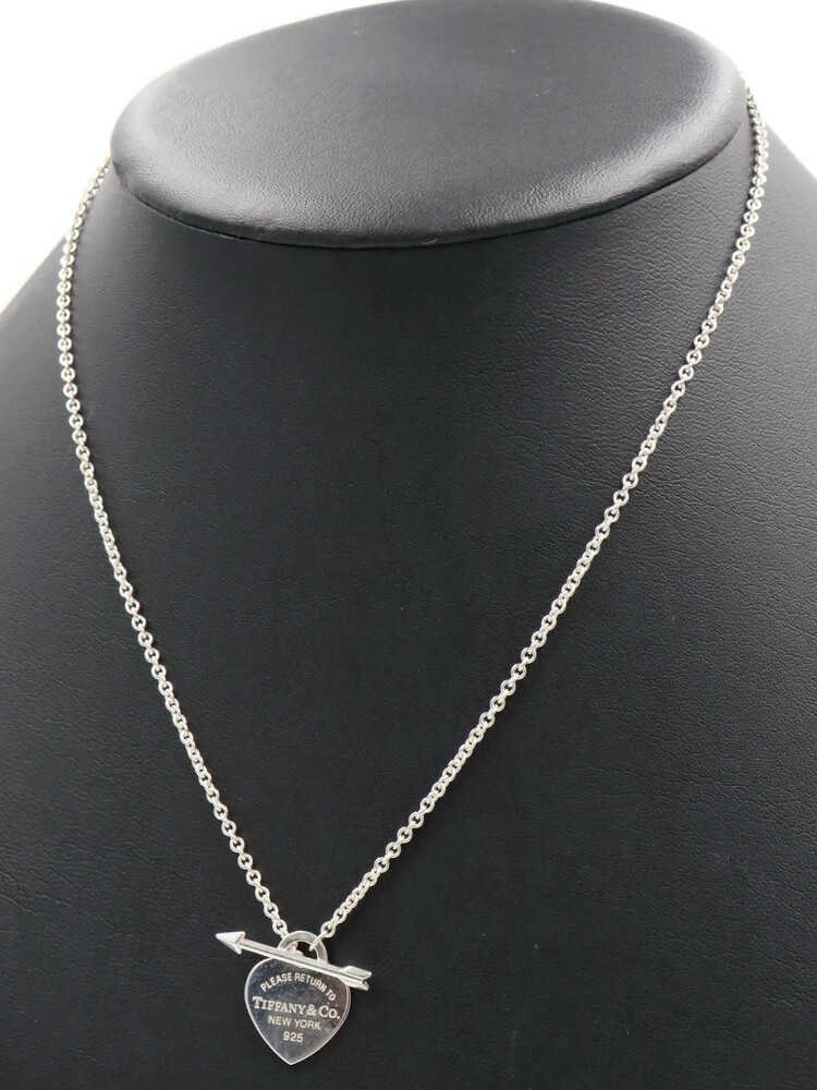 Tiffany & Co Return To Tiffany Lovestruck Heart & Arrow Sterling Silver ...