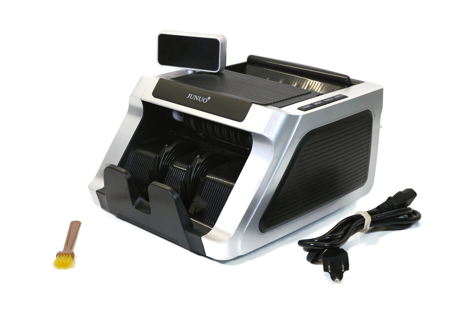 Junuo Money Counter with UV, Magnetic & Infrared Counterfeit Detection ...