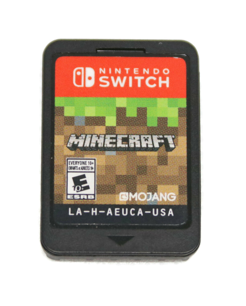 Minecraft Nintendo Switch Video Game Cartridge Only Mojang Rated - E ...
