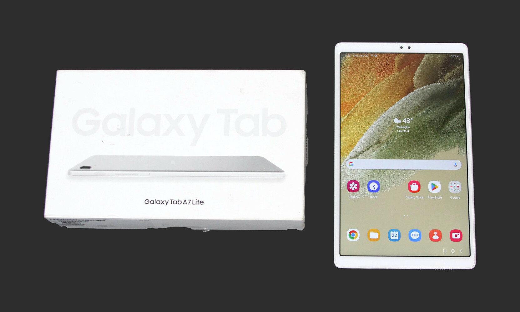 Samsung Galaxy Tab A7 Lite SM-T220 8.7 Inch Tablet White Android 32GB ...
