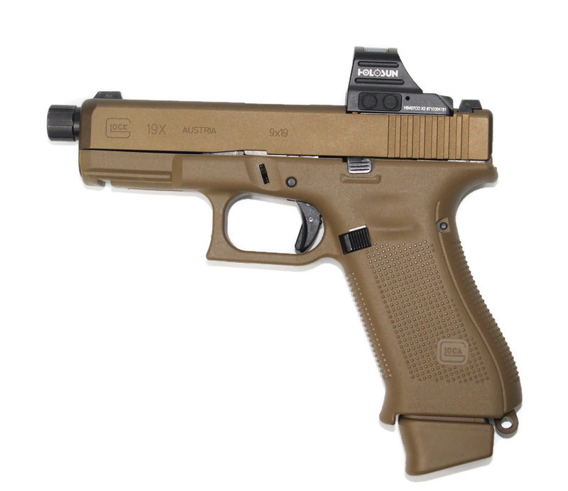 GLOCK 19x 9mm Semi Auto Pistol with Holosun Optic | USA Pawn