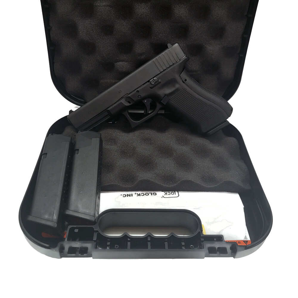 Glock 22 Gen4 .40cal Semi Auto Pistol W/ Case & 2 Extra Mags | USA Pawn