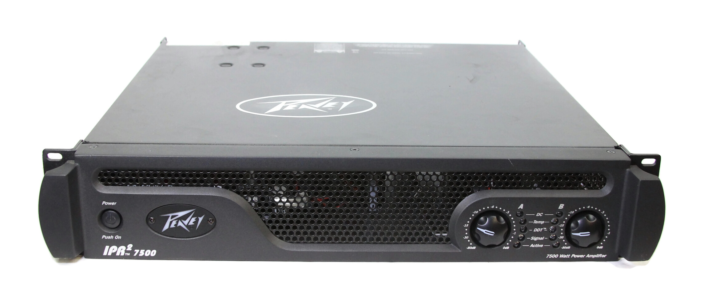 Peavey IPR2 7500 Lightweight Power Amplifier - Black 7500 Watt Rack ...