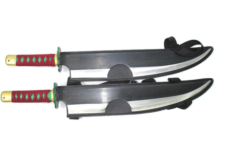 Demon Slayer Anime (Tengen Uzui) Double Sword Set | USA Pawn
