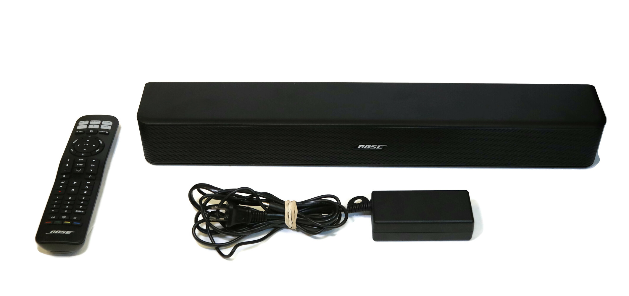 Bose Solo 5 TV Sound System Sound Bar Model 418775 With Power Supply ...