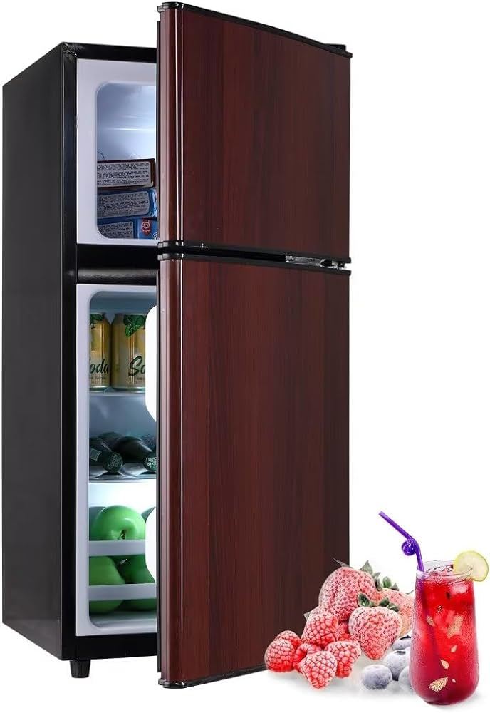 KRIB BLING FLS-80-WOOD Dorm Sized Refridgerator | USA Pawn