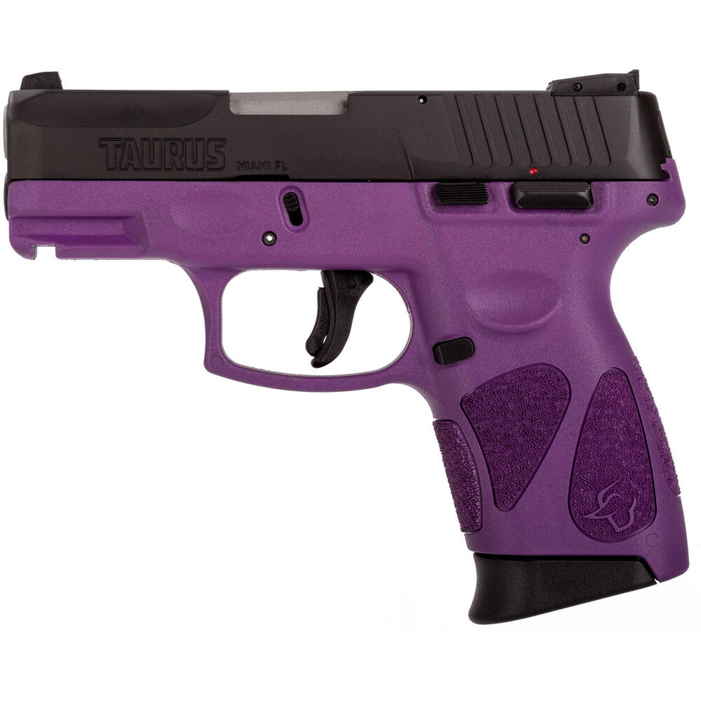 New!! Taurus G2C 9MM Semi Automatic Pistol- Deep Purple/Black | USA Pawn