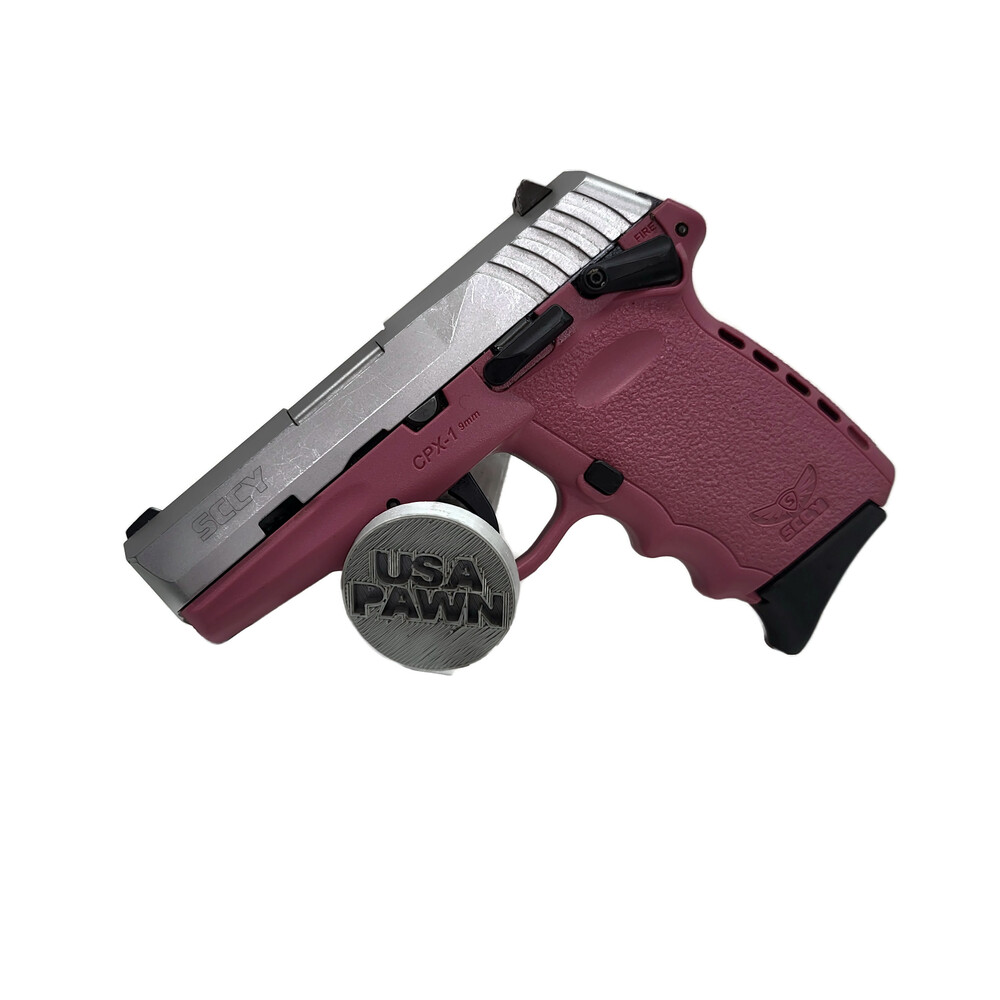 Sccy CPX-1 1st Gen Pink 9mm Semi Auto Pistol | USA Pawn