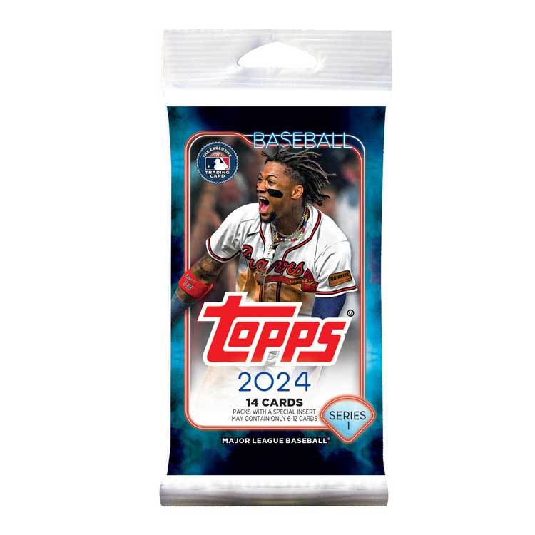 2024 Topps Series 1 Baseball Monster Box Value Pack - 1 Pack - 14 Cards ...