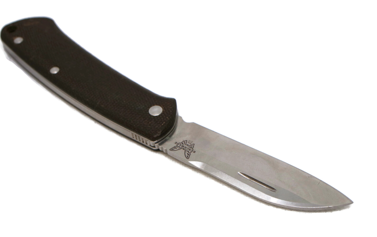 Benchmade 319 Proper Slipjoint Folding Pocket Plain Edge S30V Knife ...