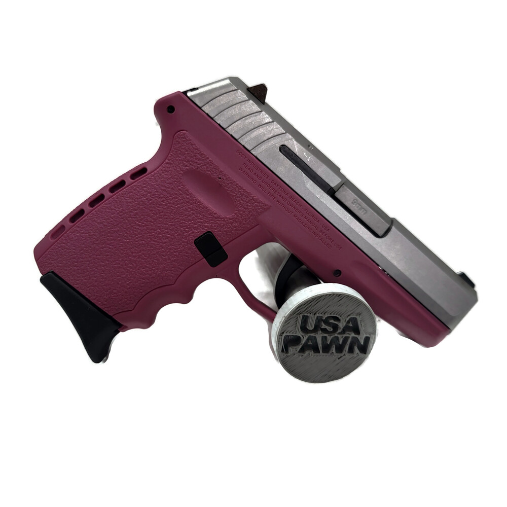 Sccy CPX-2 1st Gen 9mm Semi Auto Pistol Stainless/ Pink | USA Pawn