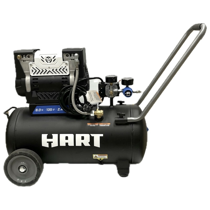 HART VACWL1330BH4P HART 8 Gallon Oil Free Air Compressor | USA Pawn